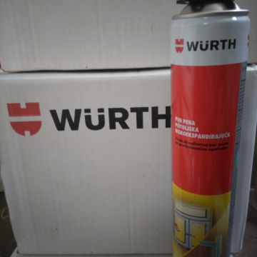 Wurth pur pena niskoekspandirajuća | Okreči - boje, fasade, miksovanje boja, hidroizolacija ...